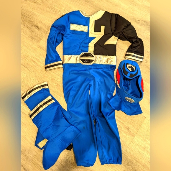 Disney | Costumes | Disney Power Rangers Police Costume Small | Poshmark